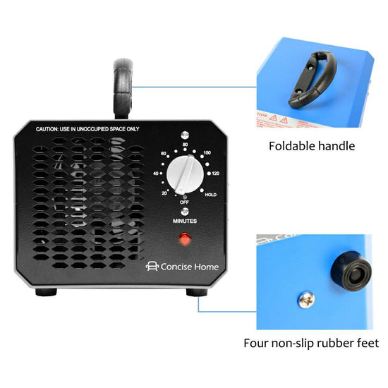 10G Blue Ozone Generator For Hotel Home Farm Car Air Purification and ...