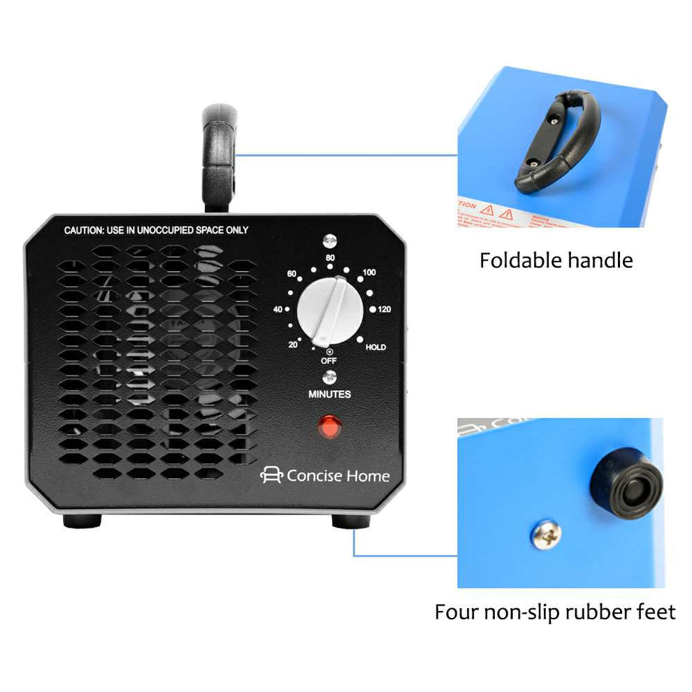 10G Blue Ozone Generator For Hotel Home Farm Car Air Purification and ...